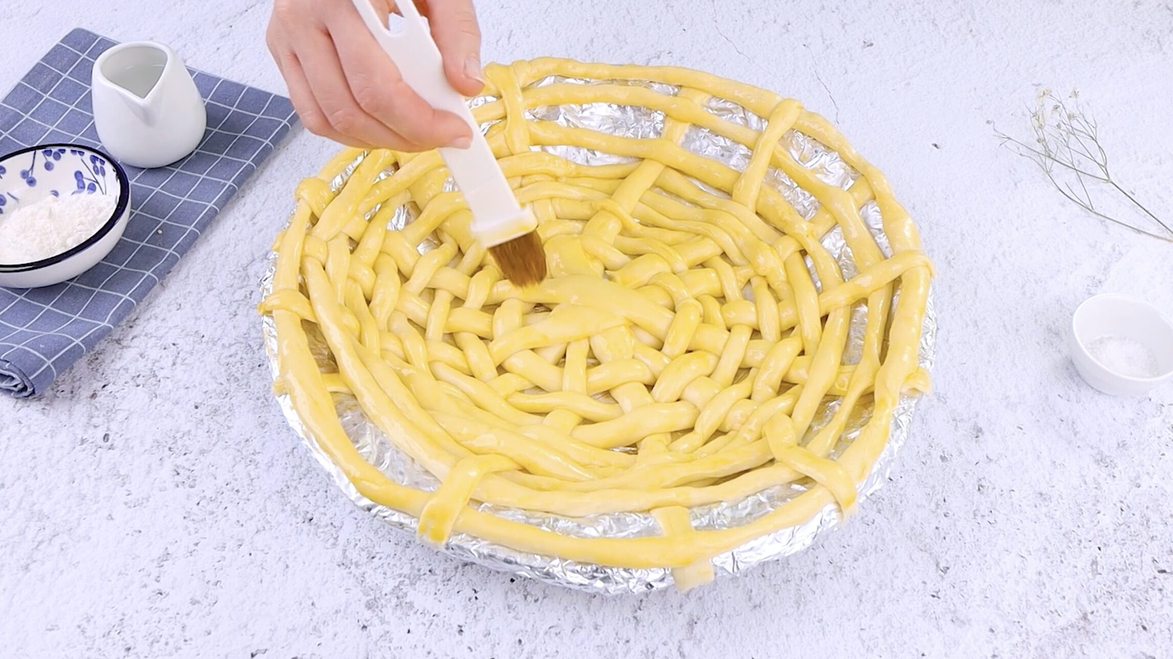 Showstopping Edible Bread Basket Centerpiece